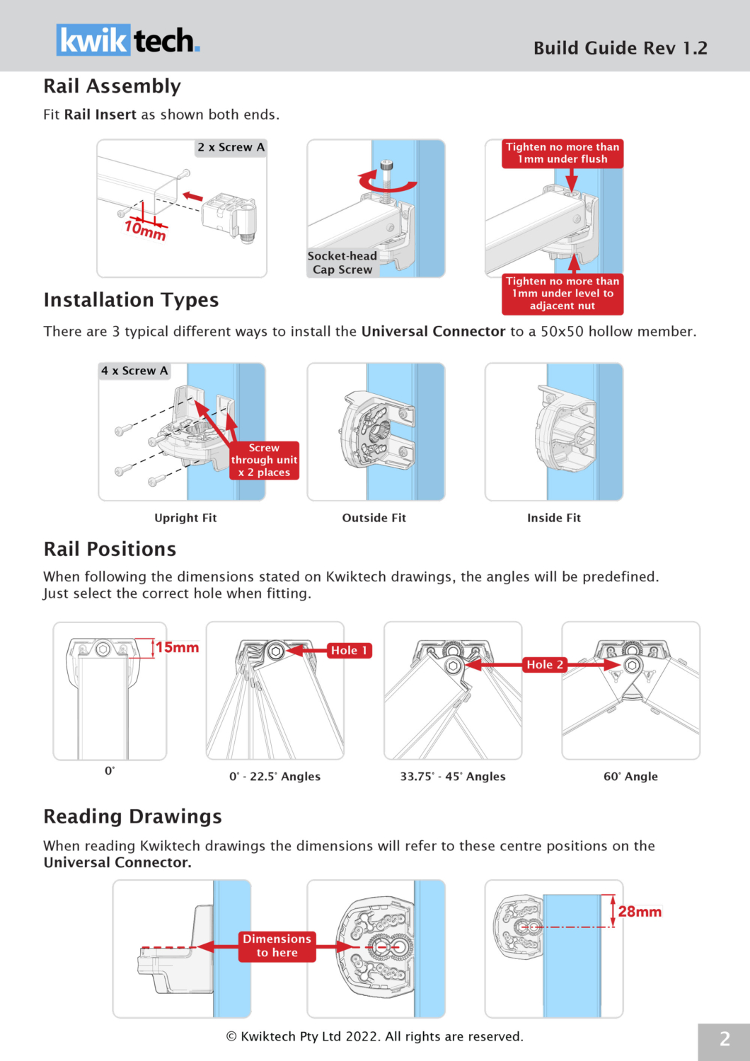Spec Tech Info - Kwiktech