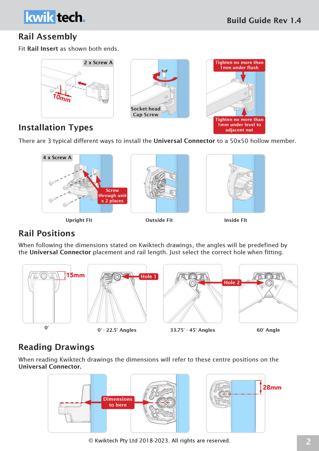 Spec Tech Info - Kwiktech