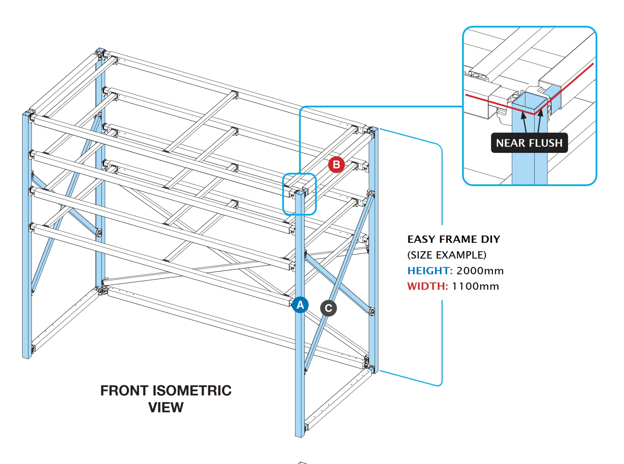 Easy Frame DIY Kit - Kwiktech