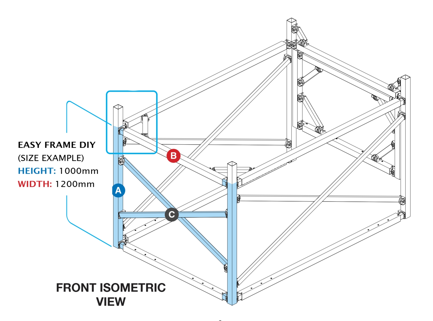 Easy Frame DIY Kit - Kwiktech