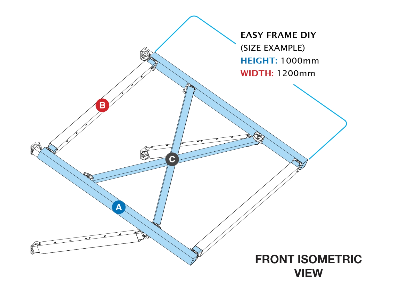 Easy Frame DIY Kit - Kwiktech